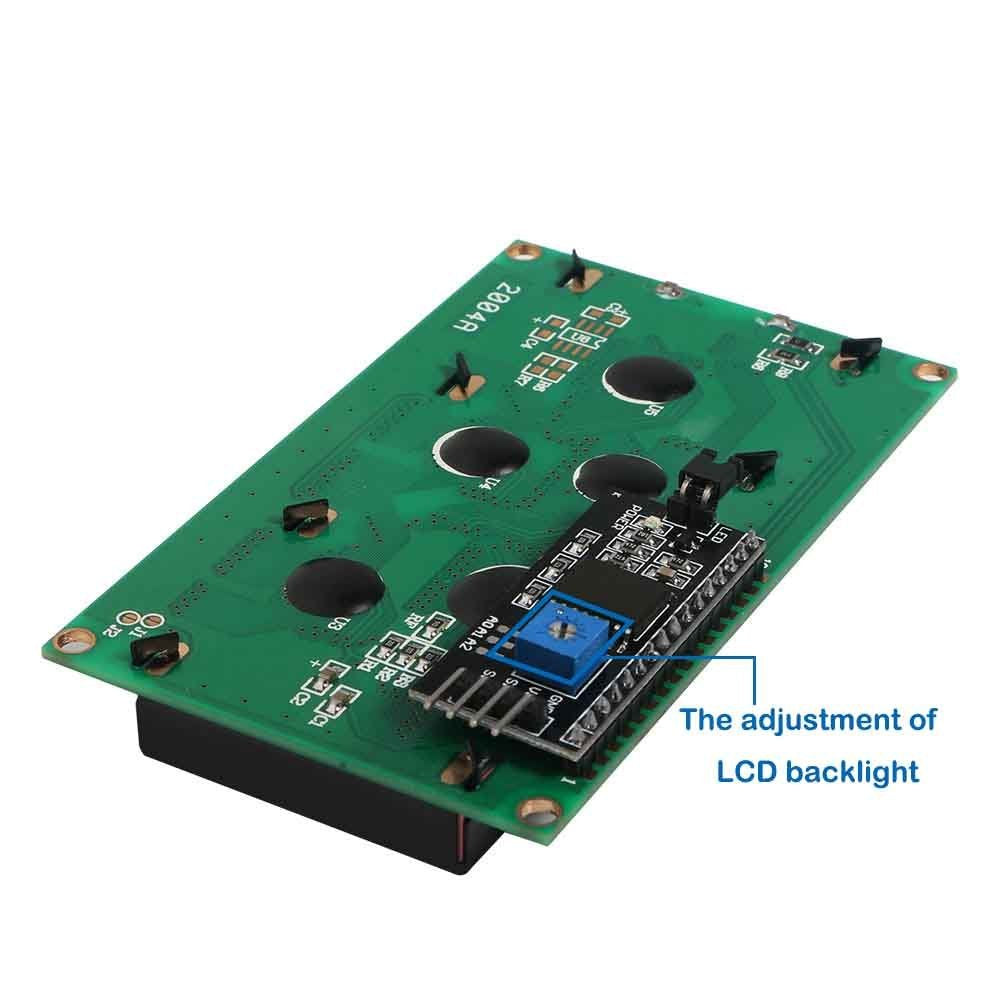Smraza 2004 LCD Display Module (20 Characters x 4 Lines) Compatible wi – smraza