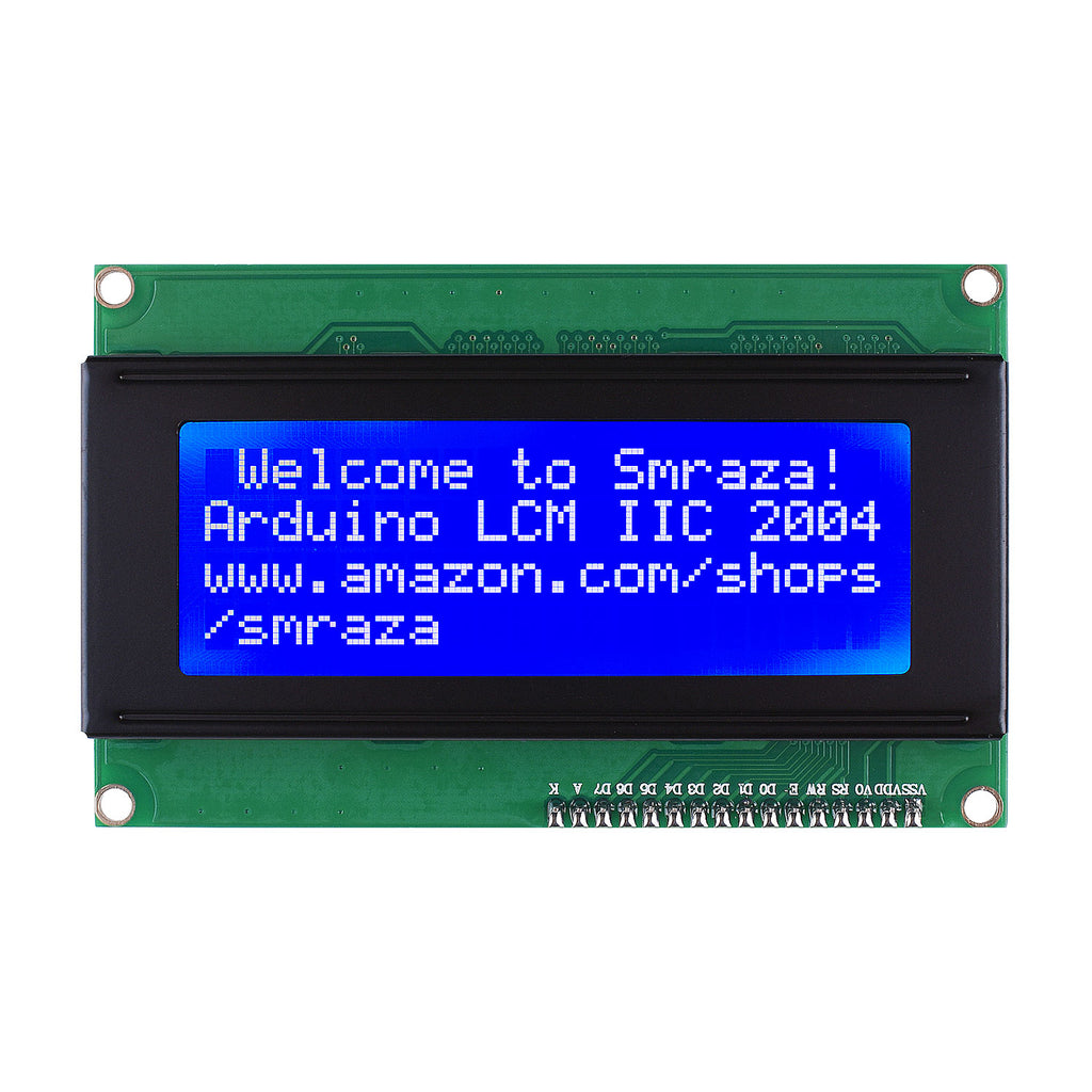 Smraza 2004 LCD Display Module (20 Characters x 4 Lines) Compatible wi ...