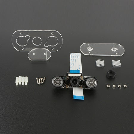 Raspberry Pi 3 Night Vision Fisheye Camera 5MP OV5647 130 Degree Focal ...